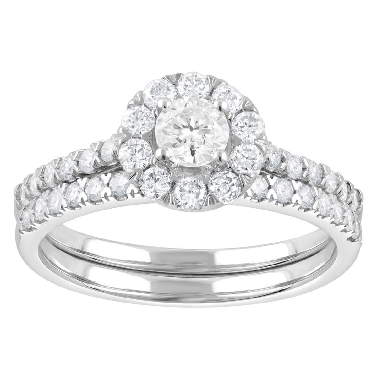 Click here for Nova Star(R) 14kt. White Gold & 1ctw. Lab Grown Di... prices