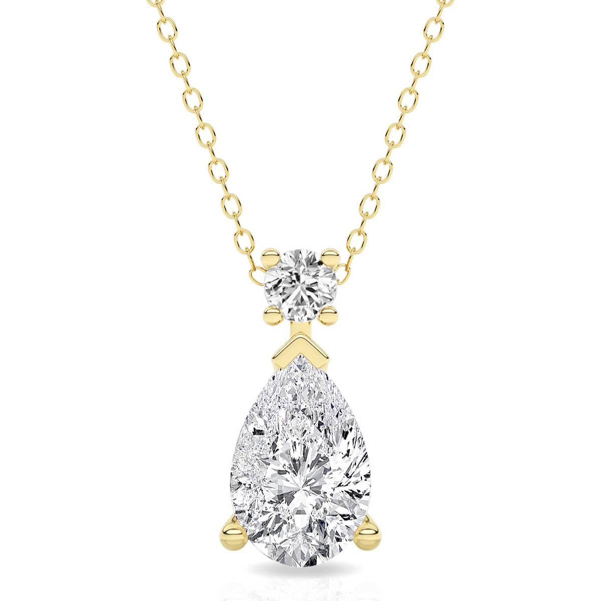 Click here for Nova Star(R) Yellow Gold & 1ctw. Lab Grown Diamond... prices