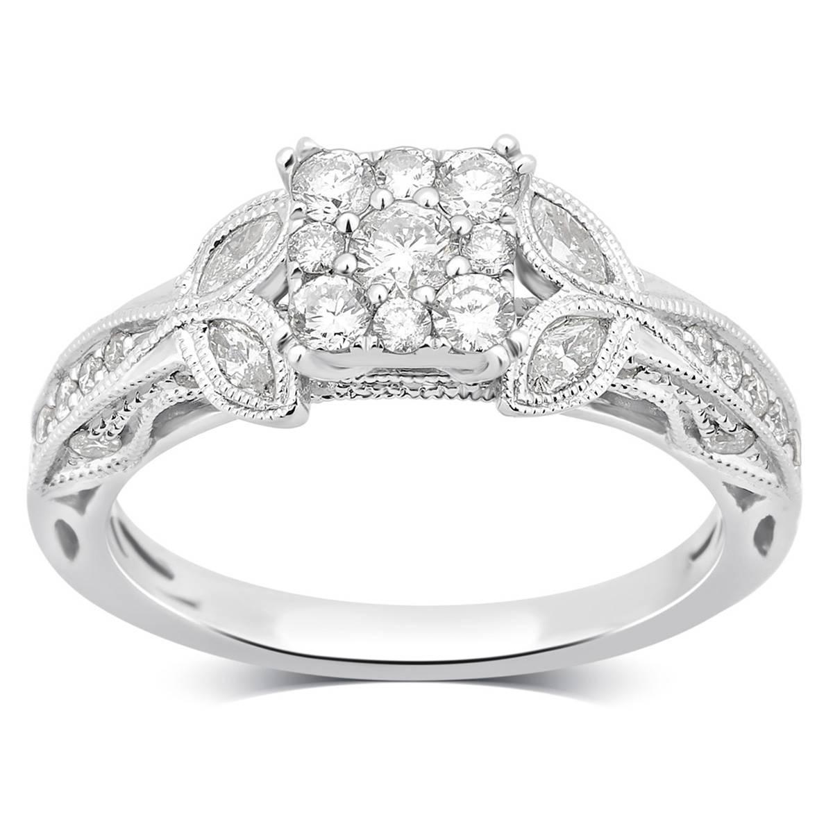 Click here for Diamond Classics(tm) 14kt. 3/4ctw. Diamond Engagem... prices
