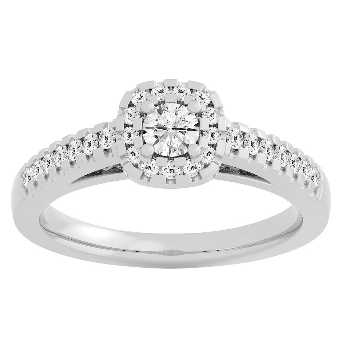 Click here for Diamond Classics(tm) 14kt. White Gold Diamond Enga... prices