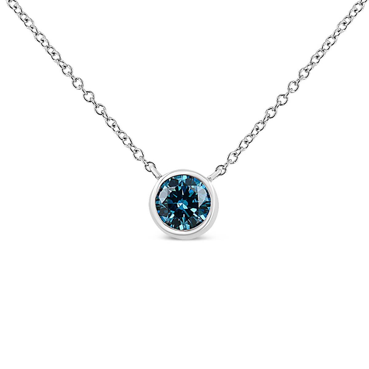 Click here for Haus of Brilliance 1/2ctw. Blue Lab Grown Diamond... prices