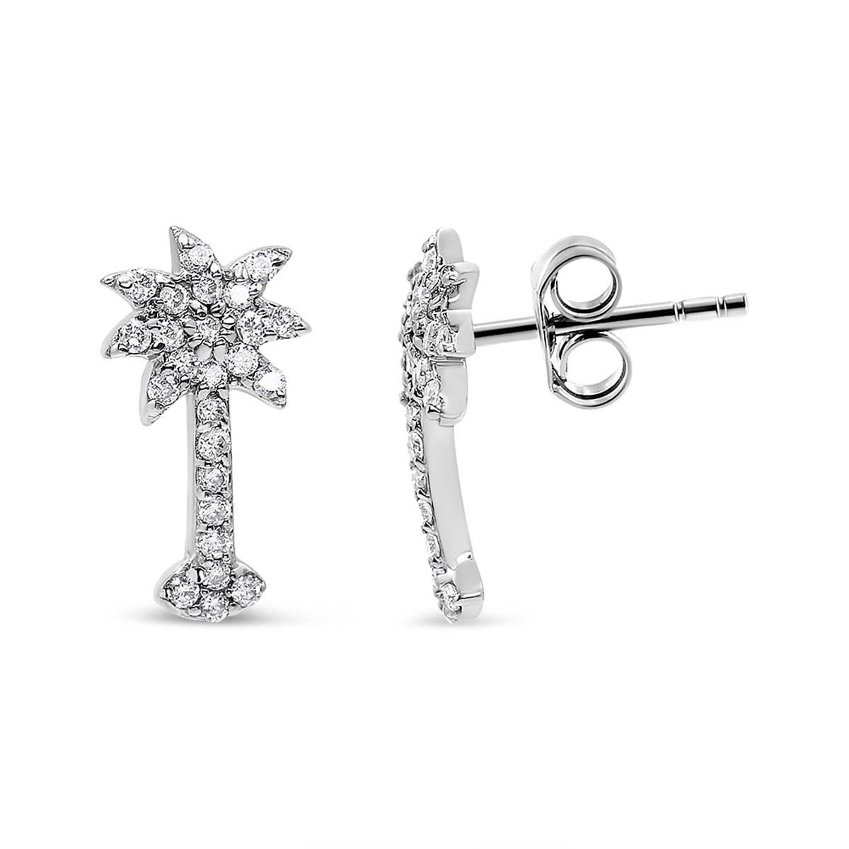 Click here for Haus of Brilliance 14kt. White Gold Diamond Stud E... prices