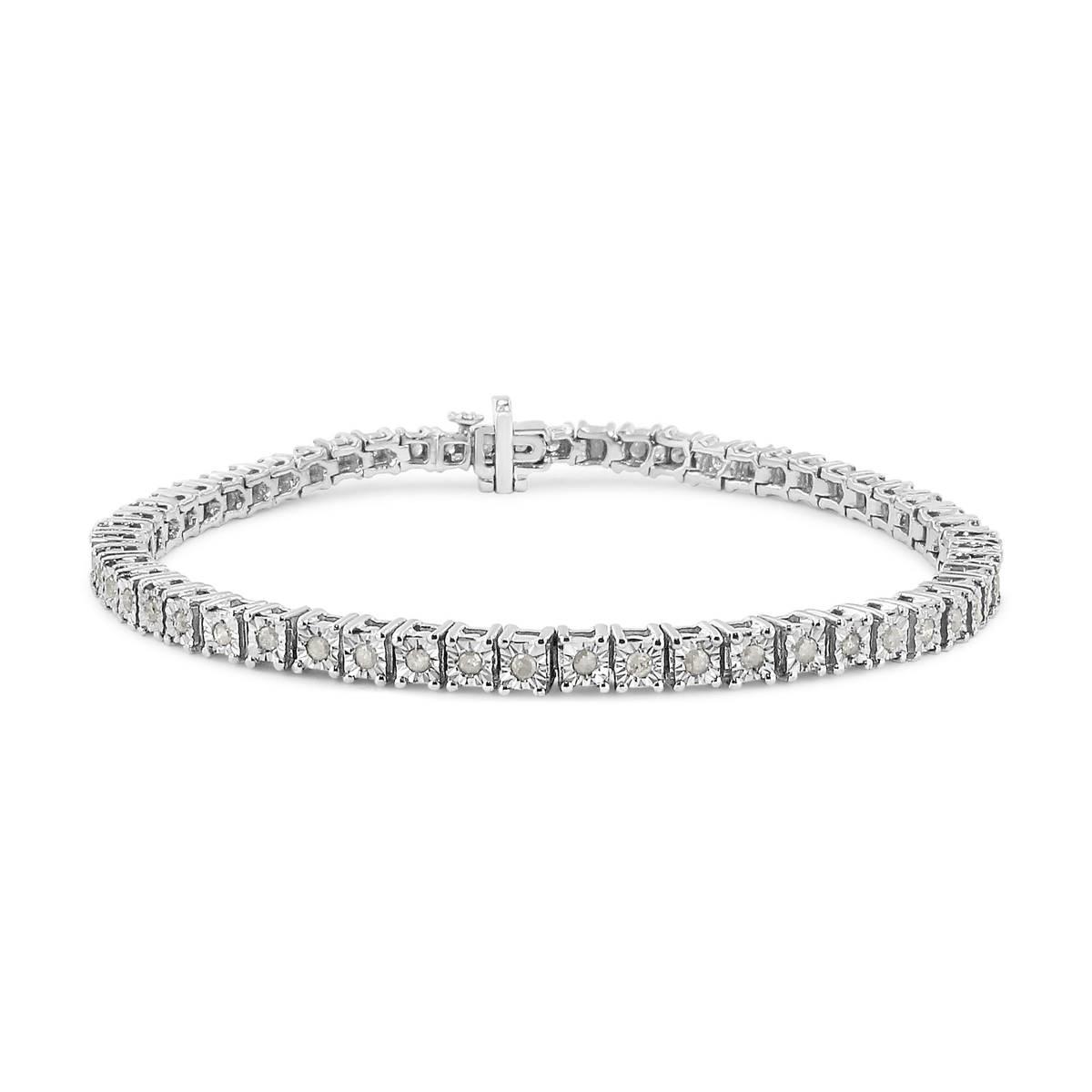 Click here for Haus of Brilliance Sterling Silver Diamond Tennis... prices