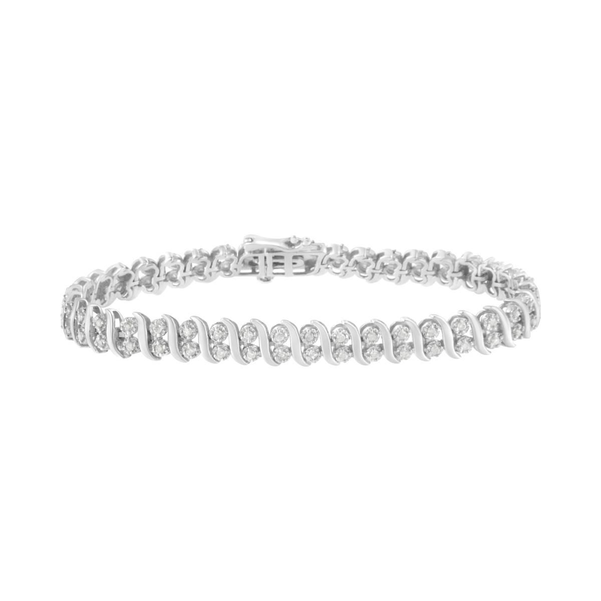 Click here for Haus of Brilliance Sterling Silver 1ctw. Tennis Br... prices