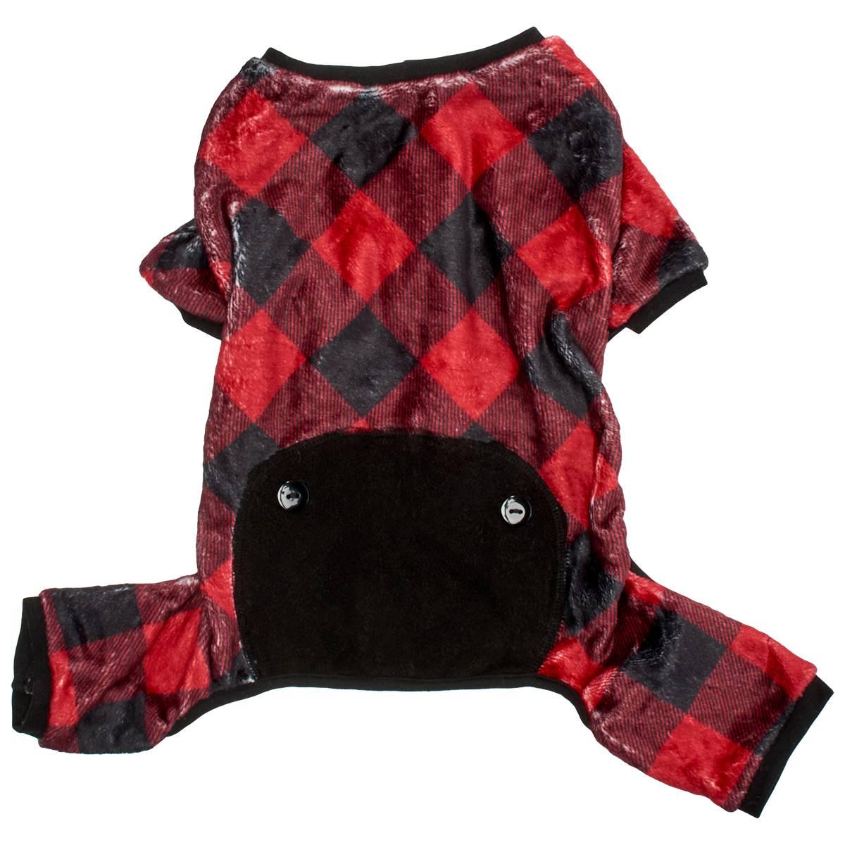 Click here for North Paw Buffalo Plaid Pet Pajamas prices