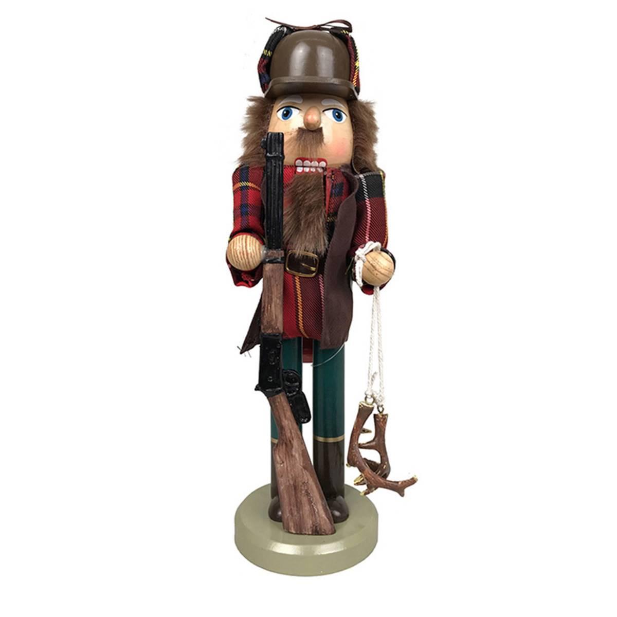 Click here for Santas Workshop 14in. Retro Deer Hunter Nutcracker prices