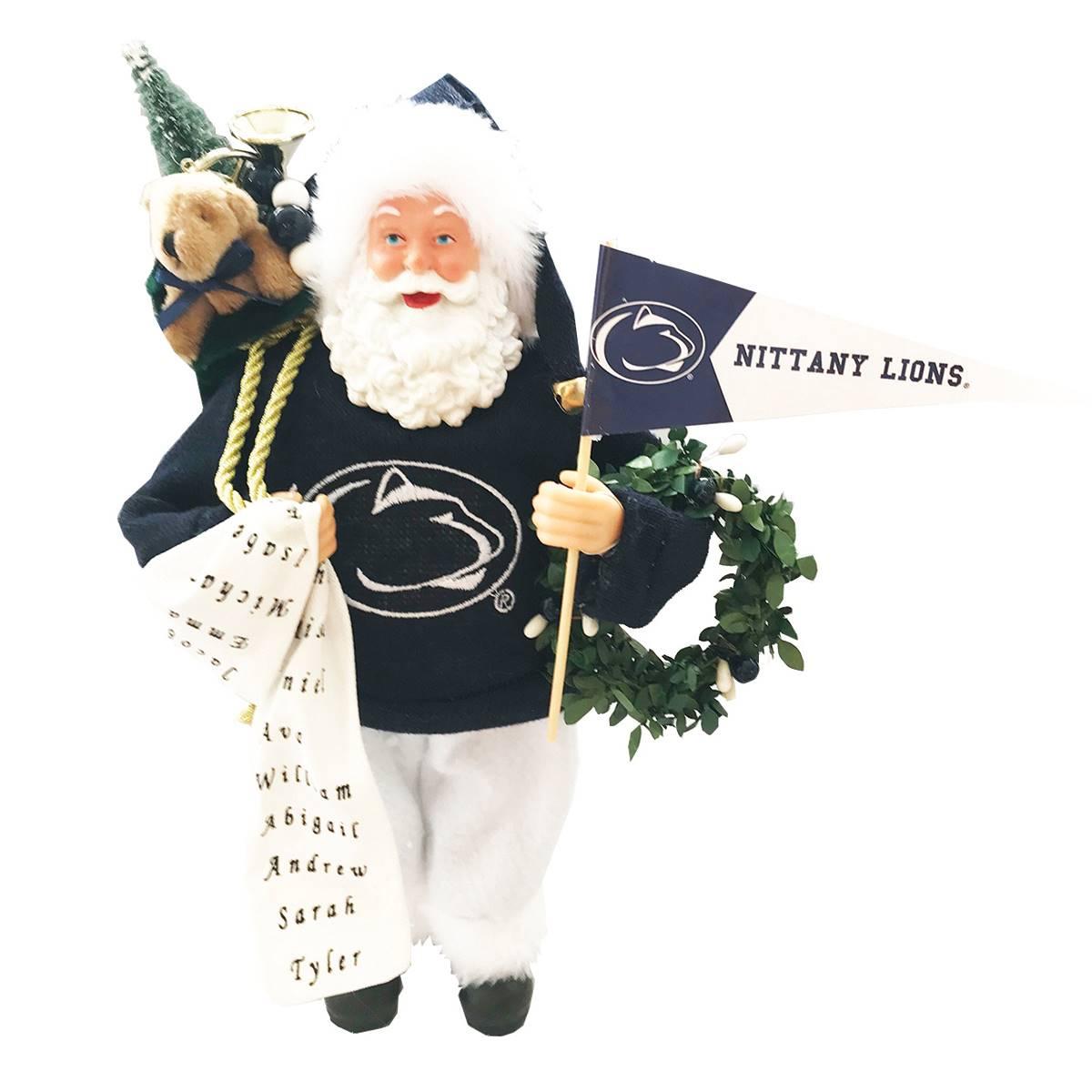 Click here for Santas Workshop 12in. Penn State Proud Santa prices