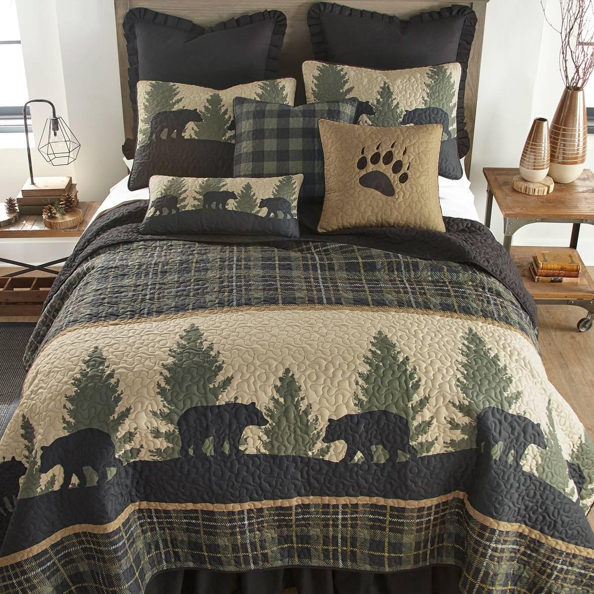 Click here for Donna Sharp Bear Walk Plaid Quilt prices