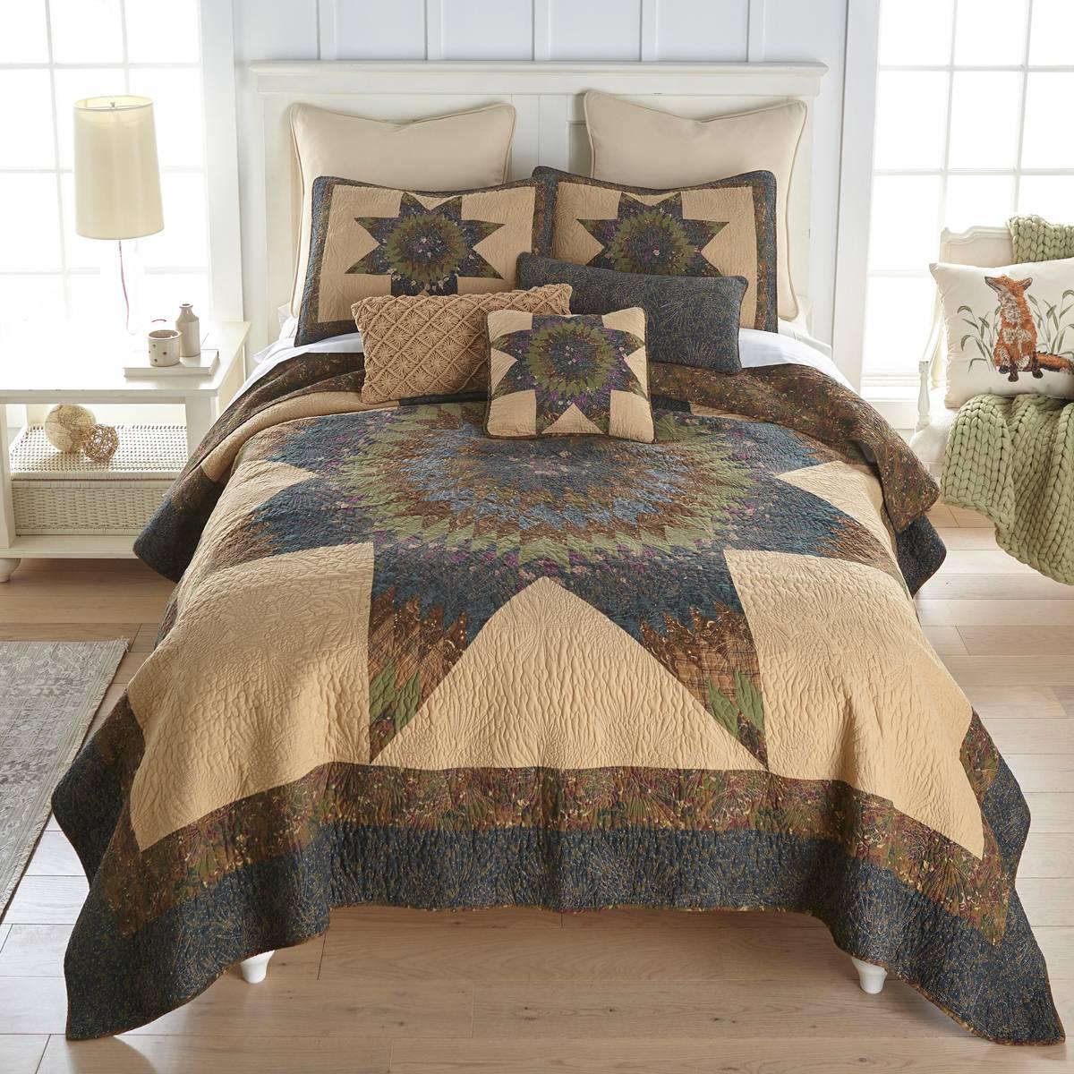 Click here for Donna Sharp Forest Star Quilt prices