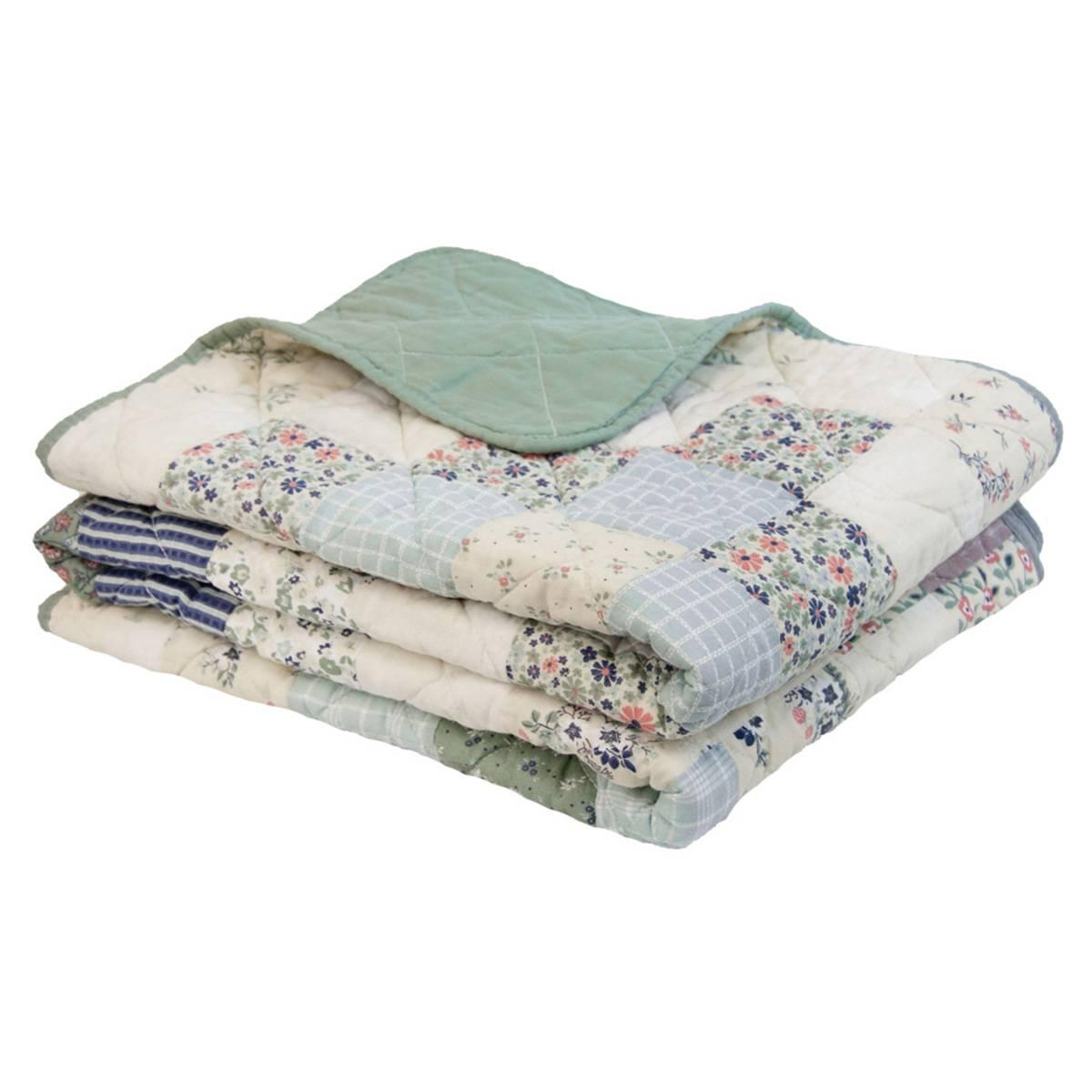 Click here for Donna Sharp April Patch Cotton Pieced Reversible T... prices