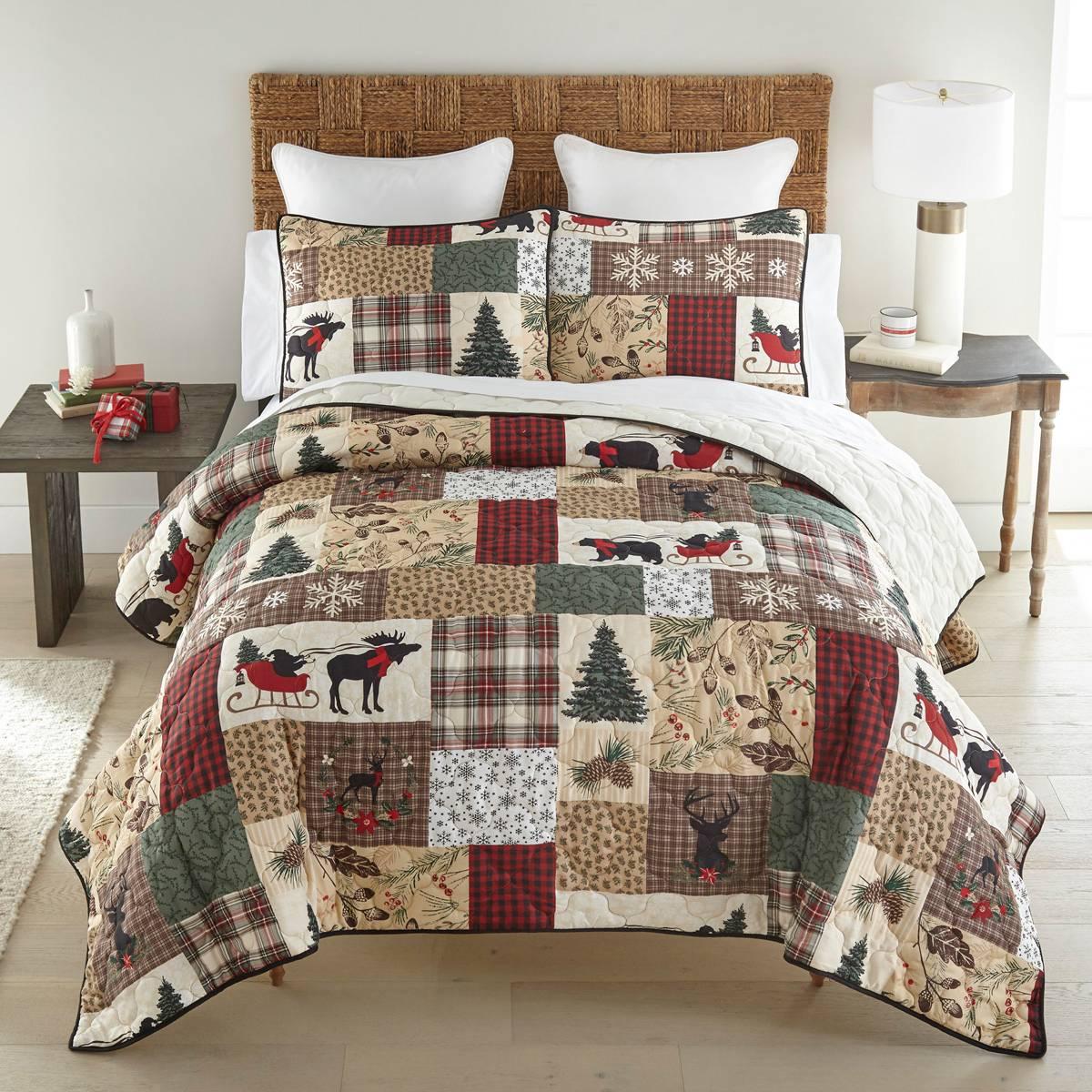 Your Lifestyle Dashing Patchwork 2-Pc. Quilt Set  Twin - Multi