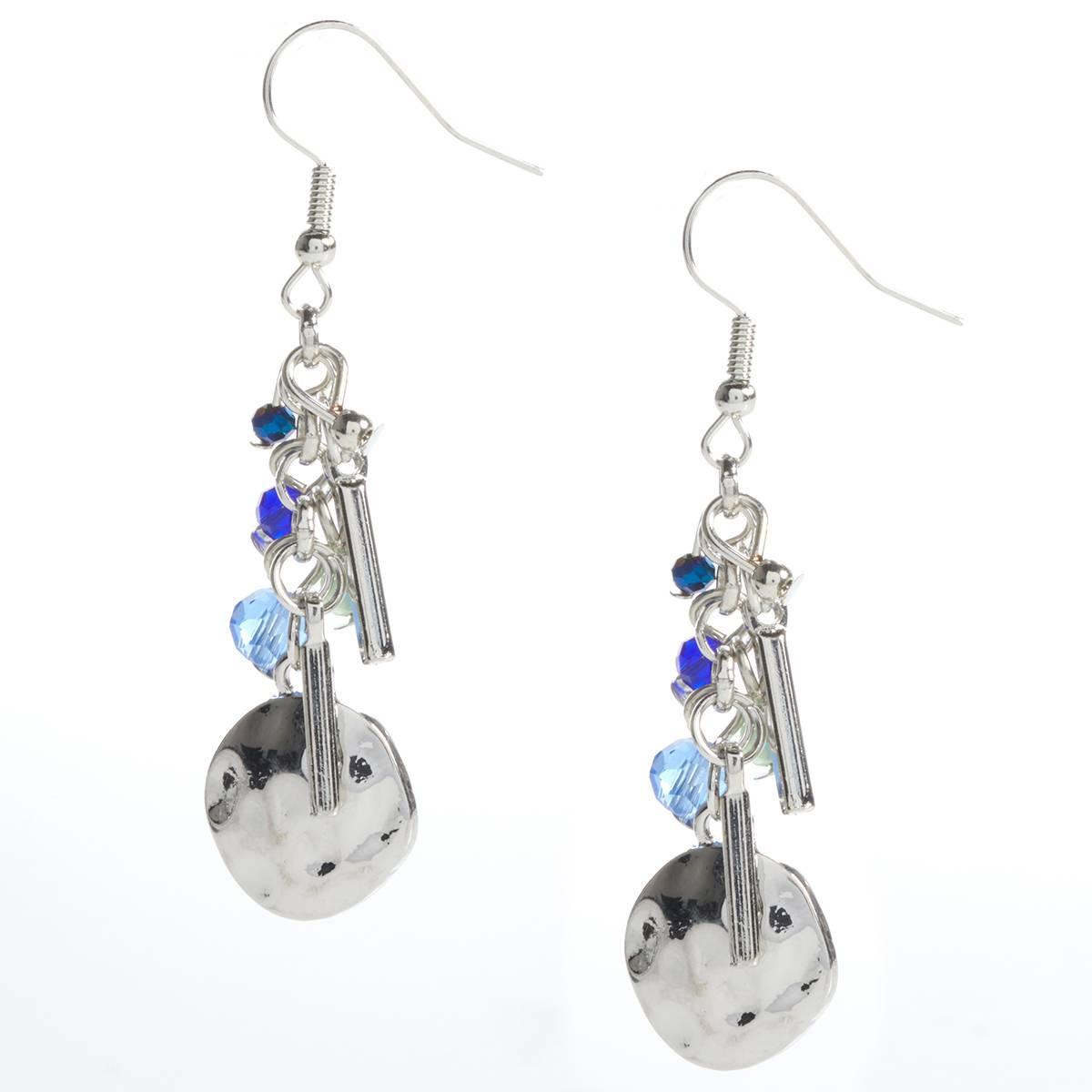 Click here for Ashley Cooper(tm) Silver-Tone Metal & Blue Glass B... prices