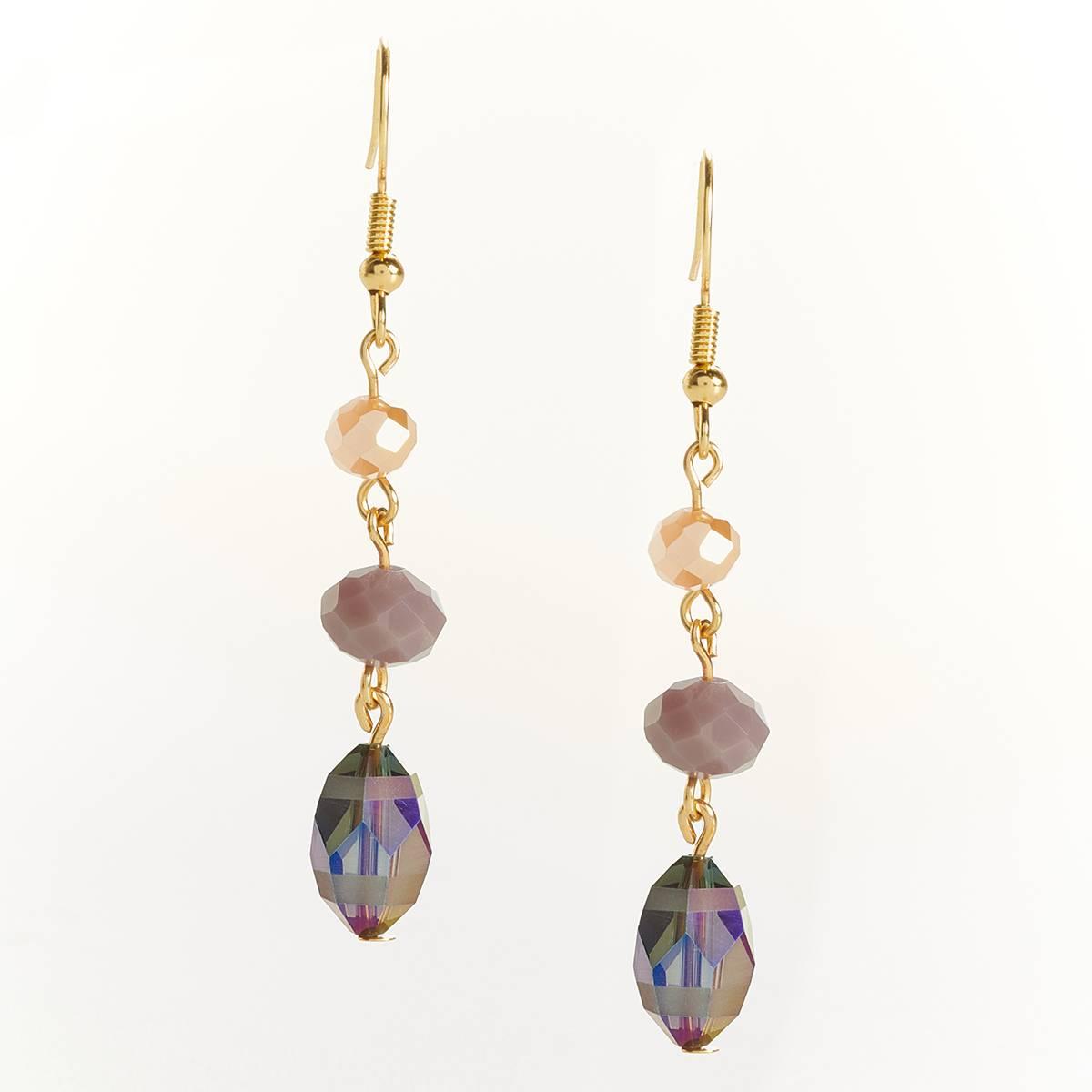 Click here for Ashley Cooper(tm) 3-Drop in Pink & Purple Glass Be... prices