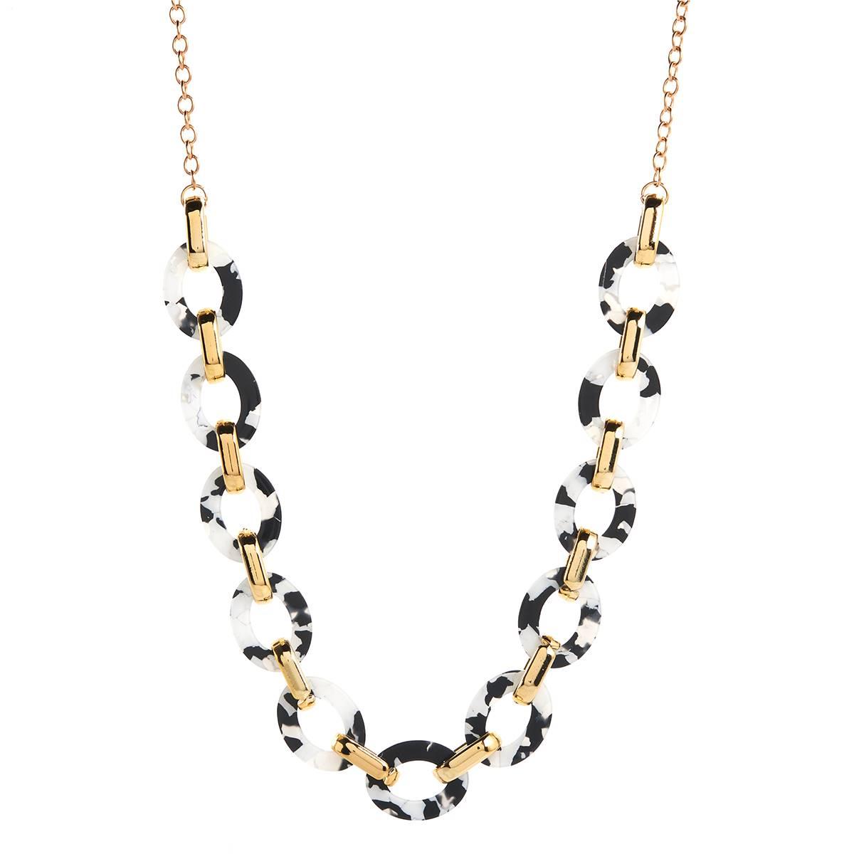 Click here for Ashley Cooper(tm) Marble Resin Pendant Necklace prices