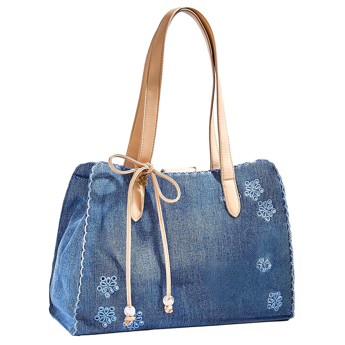 Click here for Lucky Brand(R) Denim Shell Tote prices