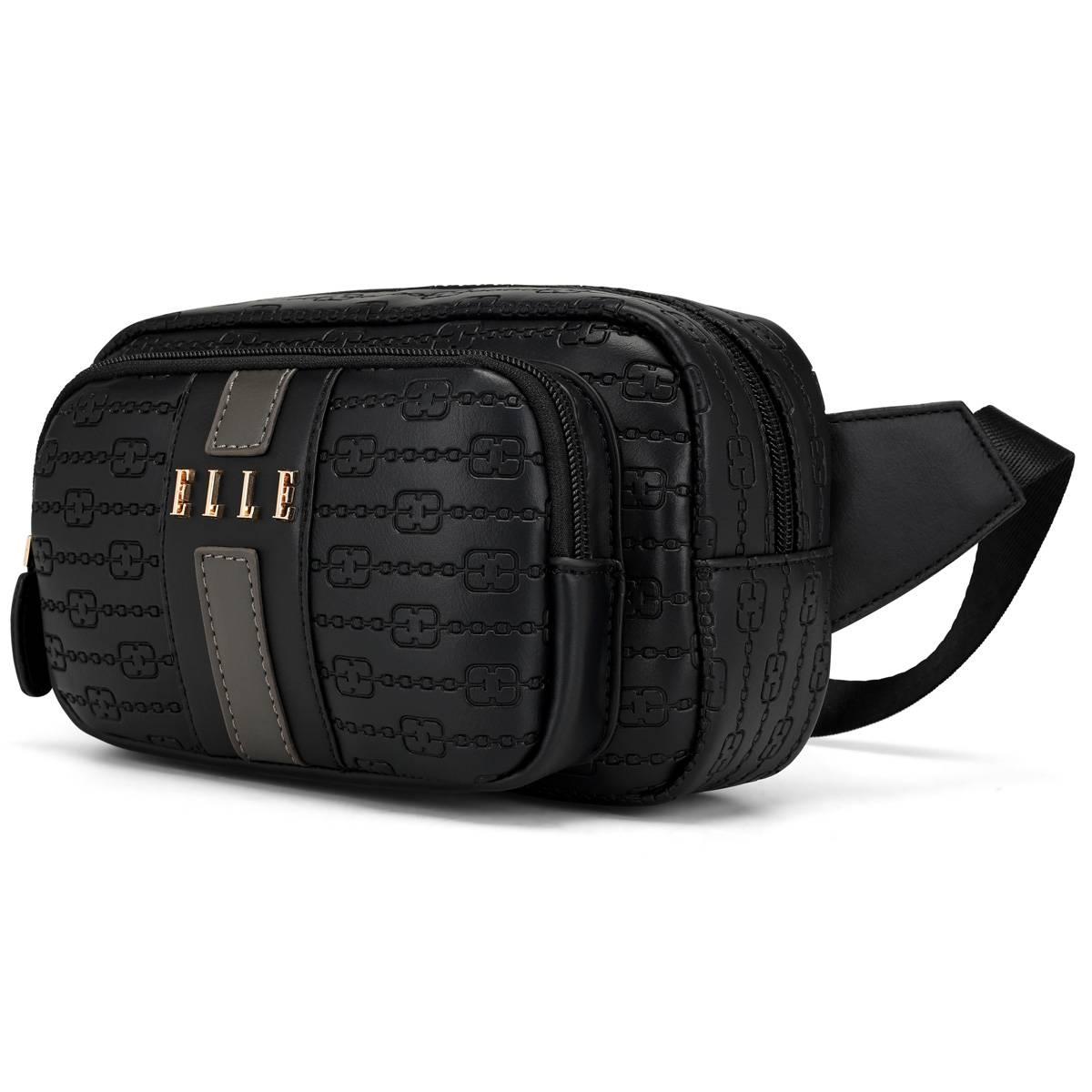 Click here for ELLE Eleganza Vegan Leather Monogram Sling Bag prices