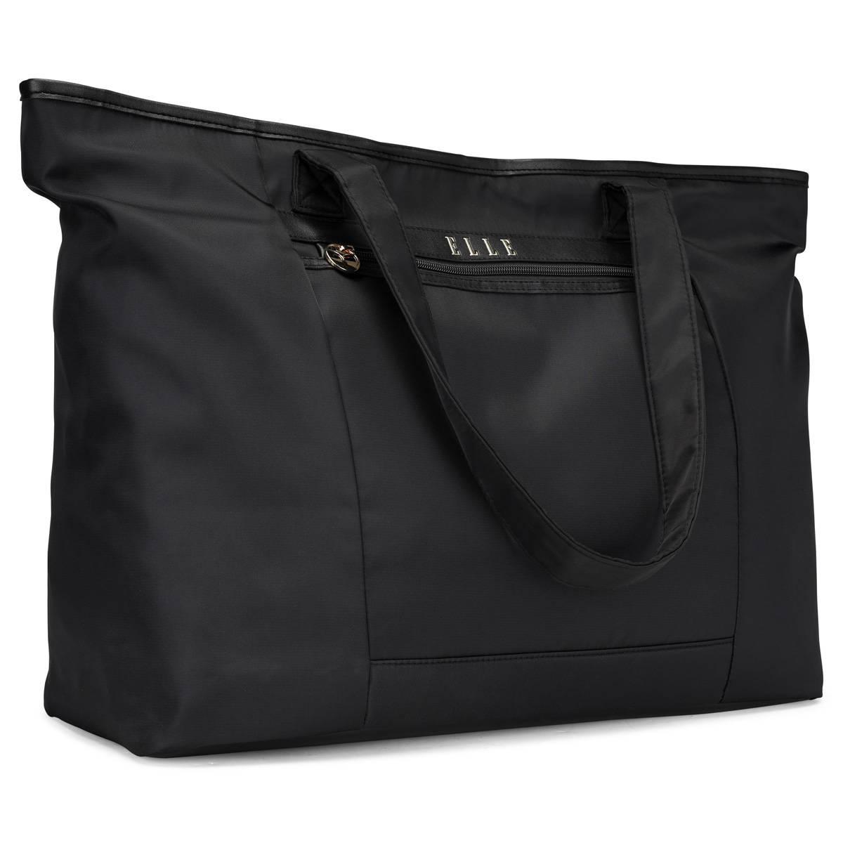 Click here for ELLE Rendezvous Twill Weekender Tote Bag prices
