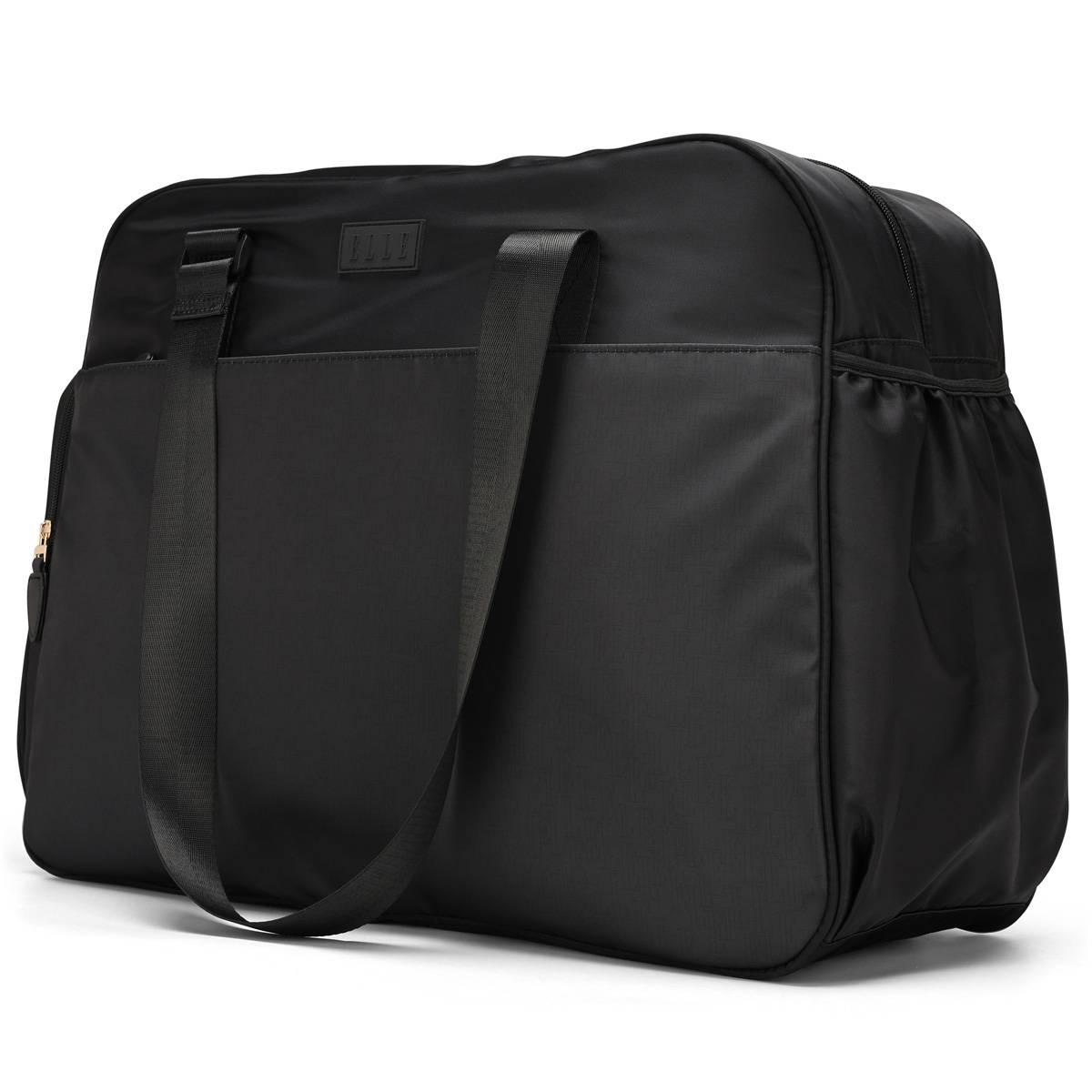 Click here for ELLE Wayfarer Monogram Weekender Duffel Bag prices