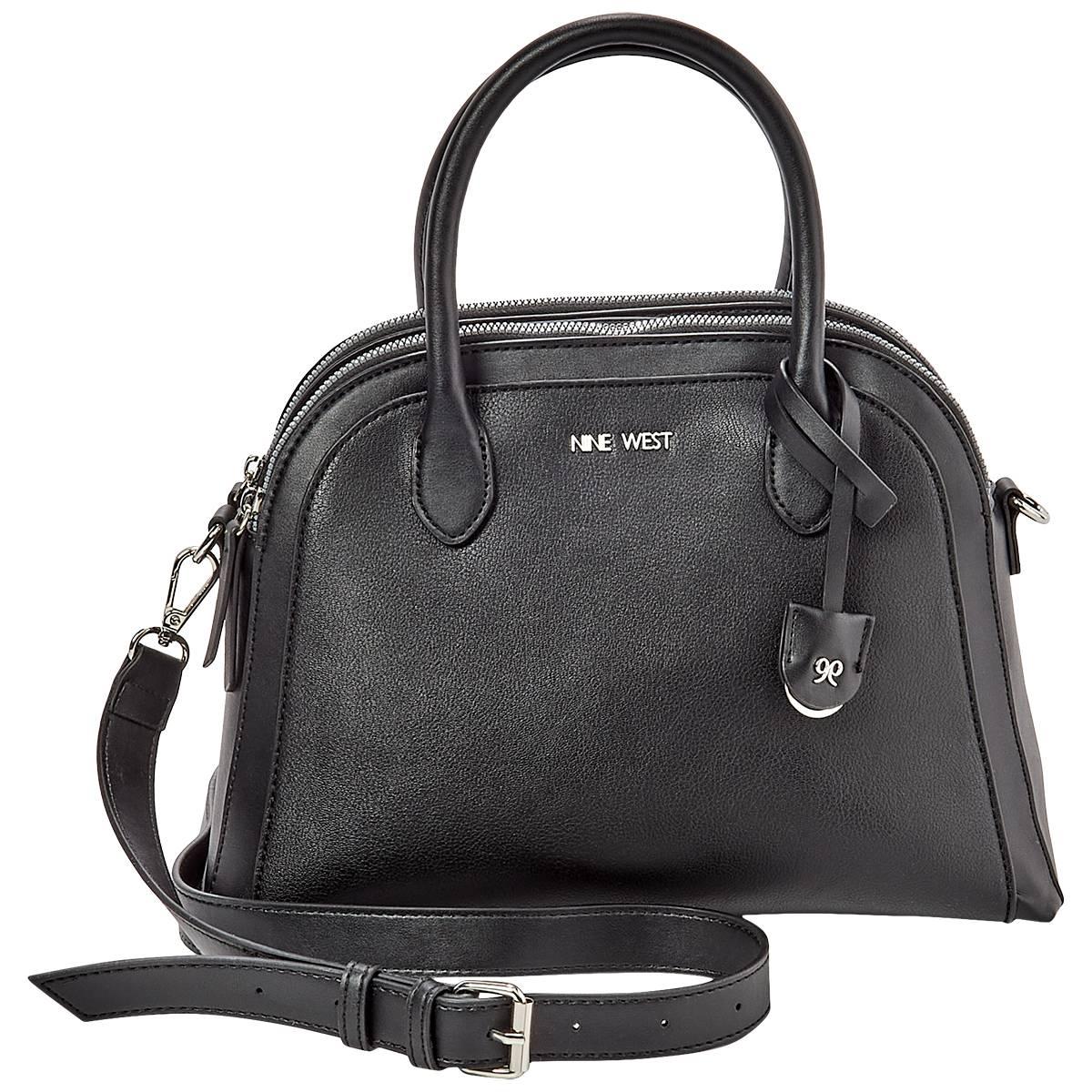 Click here for Nine West Gertrude 3 Compartment Dome Satchel prices