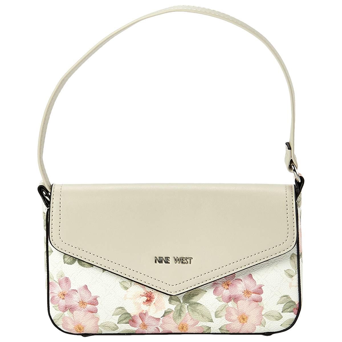 Click here for Nine West Bowie Mini Flap Floral Crossbody prices