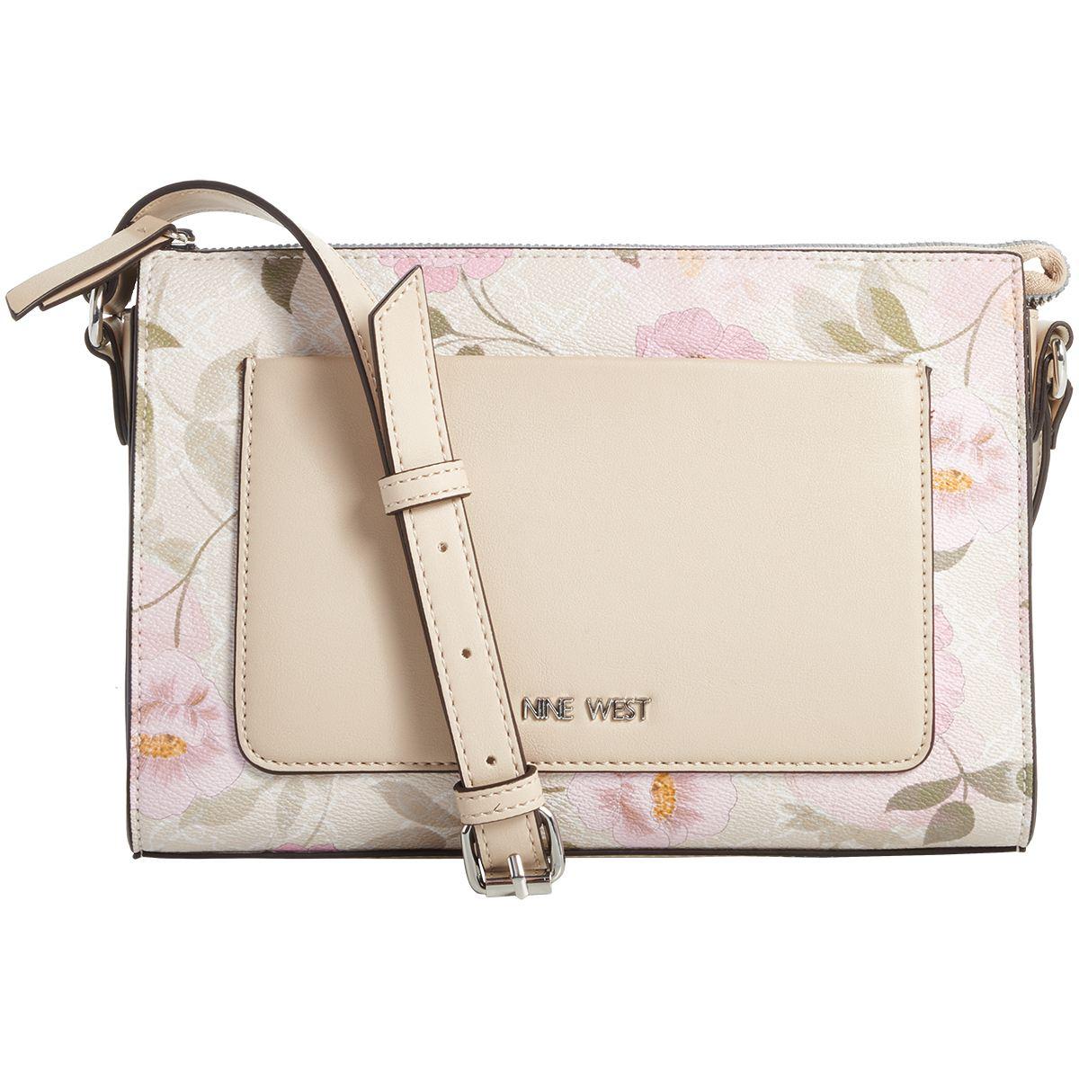 Click here for Nine West Brennan Top Zip Crossbody prices
