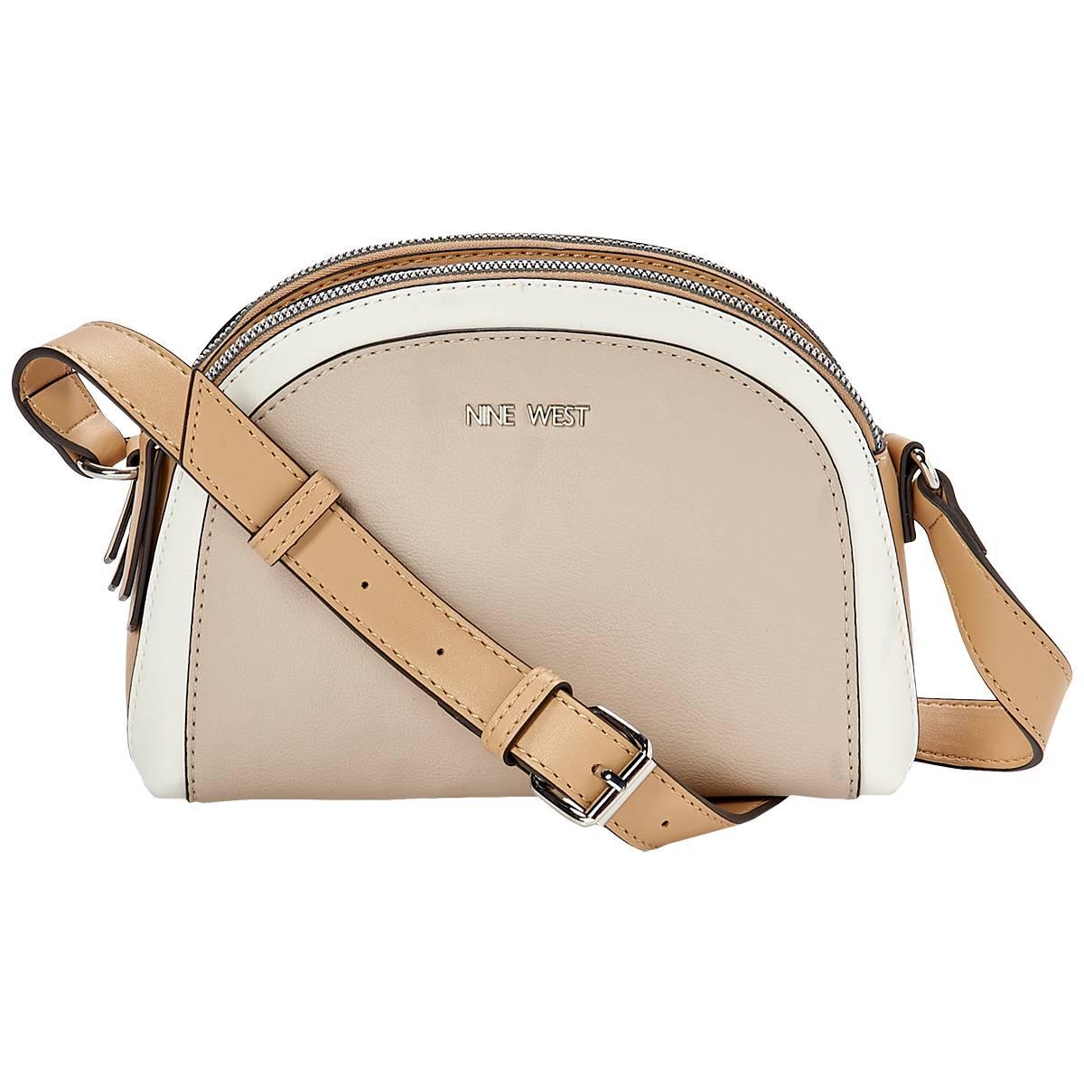Click here for Nine West Gertrude Triple Compartment Dome Crossbo... prices