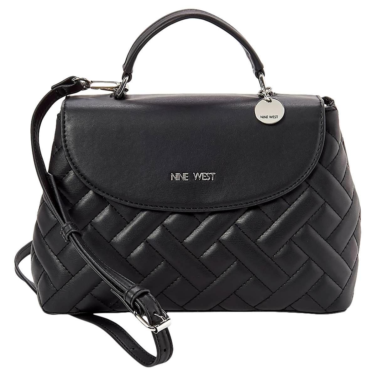 Click here for Nine West Maureen Quilted Flap Satchel prices