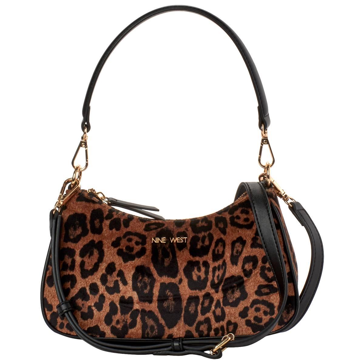 Click here for Nine West Kole Mini Leopard Convertible Shoulder B... prices