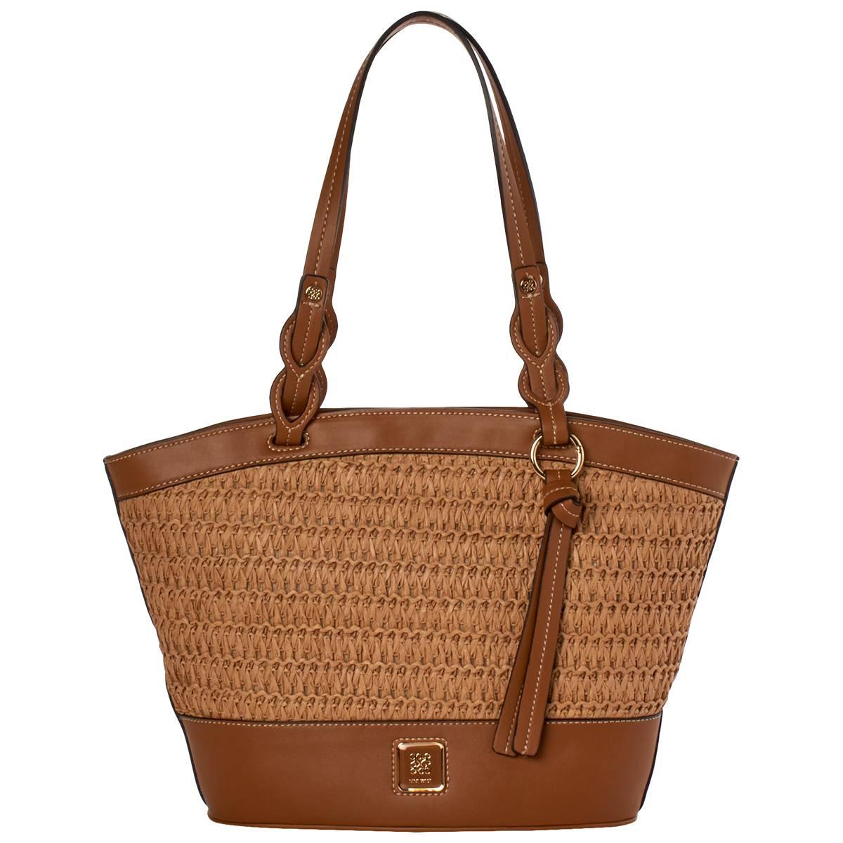 Click here for Nine West Nefi Straw Tote prices
