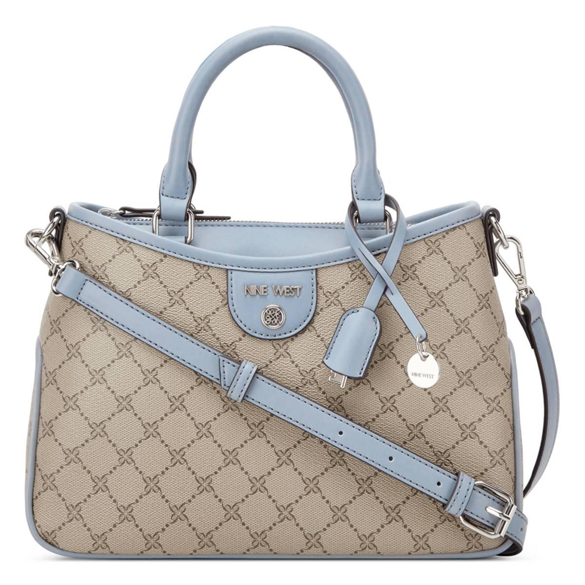 Click here for Nine West Kiley Small Logo Satchel prices