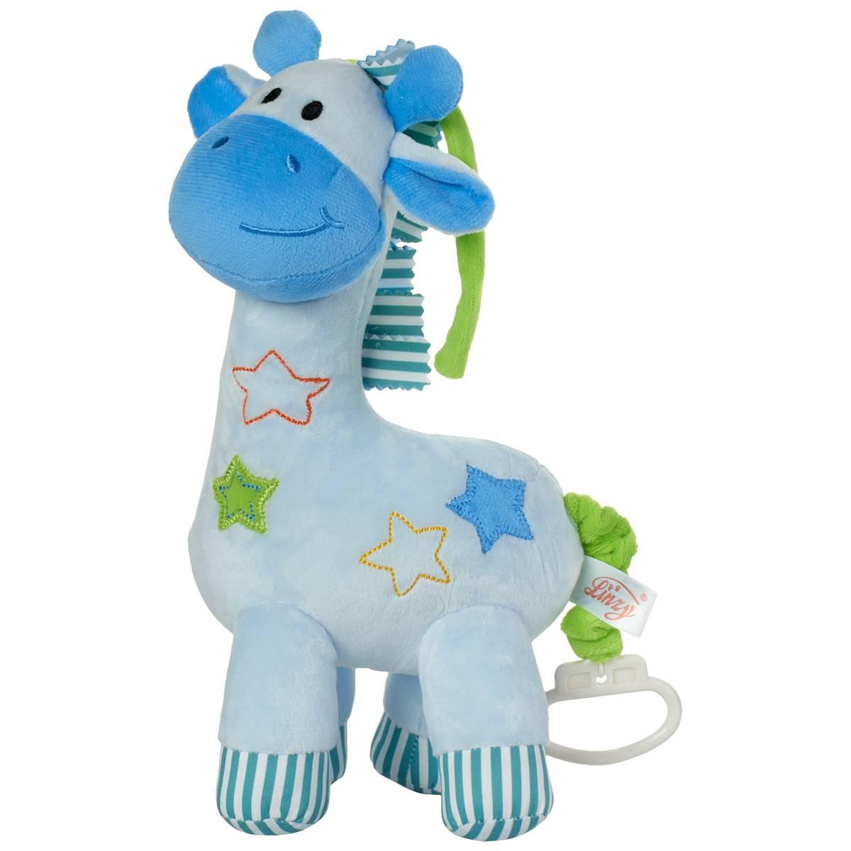 Click here for Linzy Toys 12 Blue Musical Giraffe prices