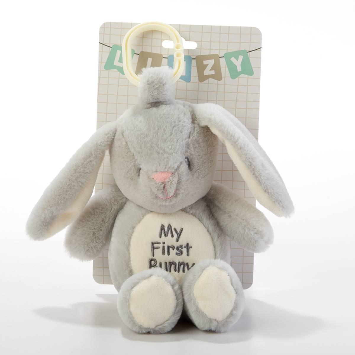 Click here for Linzy Baby 10in. My 1st Bunny Stroller Toy with Ra... prices