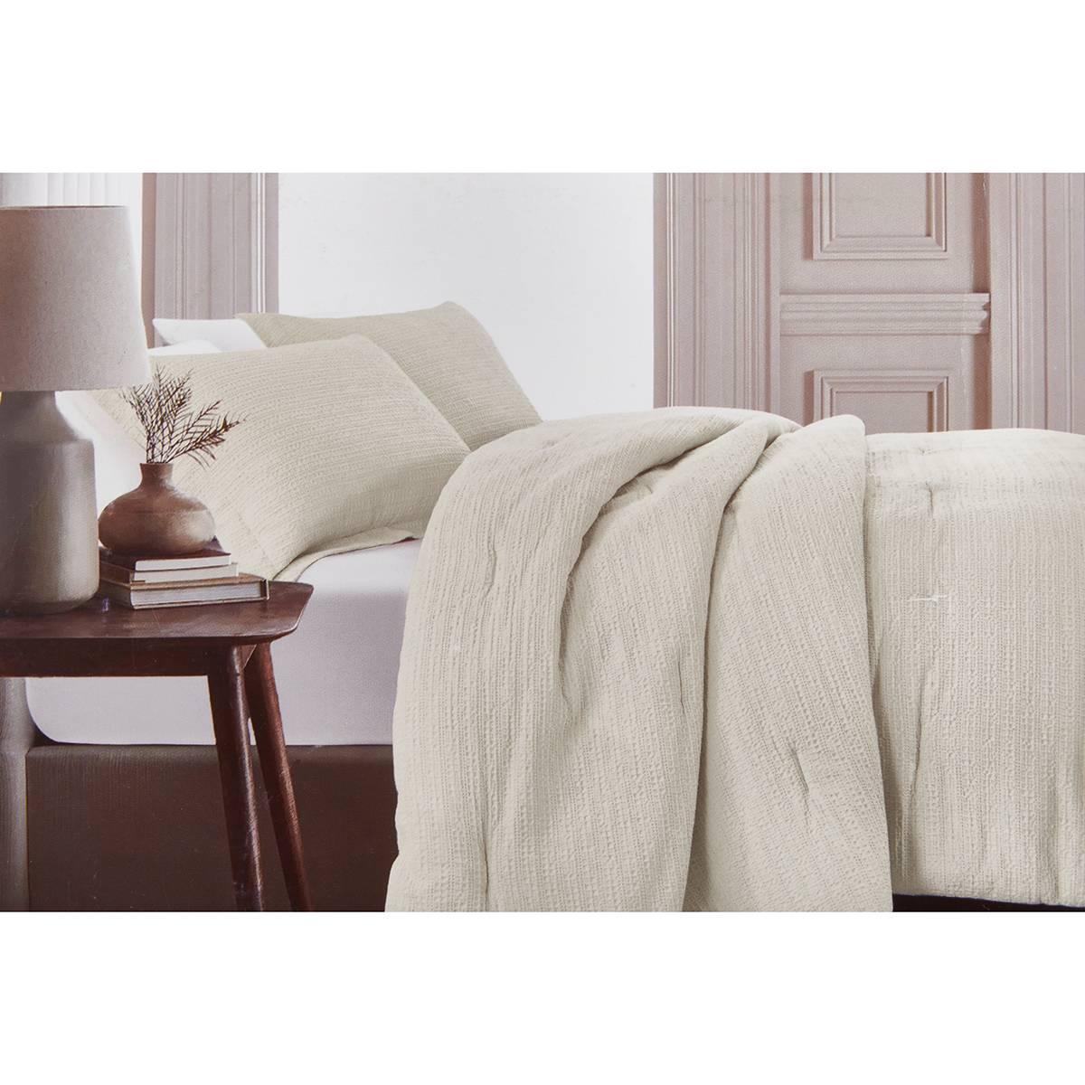 Click here for Nantucket Stone Wash Waffle 3pc. Comforter Set prices