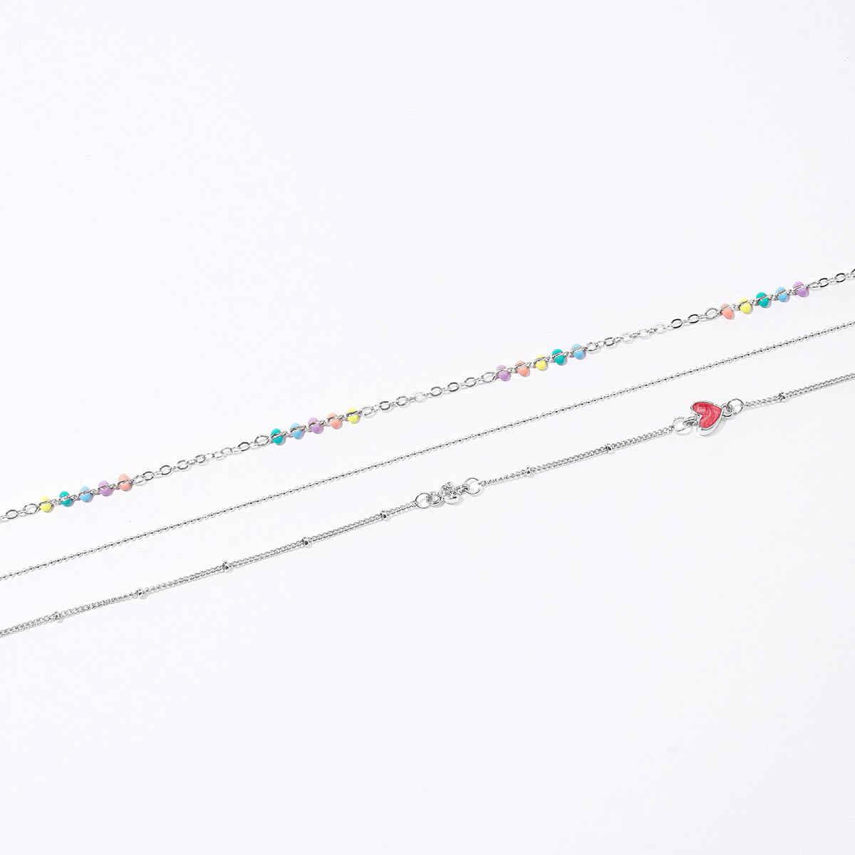 Click here for Ashley 3pc. Silver Multi Heart Timeless Dainty Dot... prices