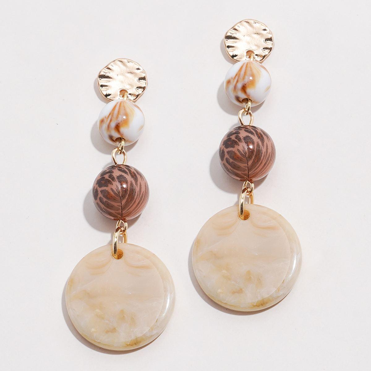Click here for Ashley Cooper(tm) Hammered Gold-Tone with Marbled... prices