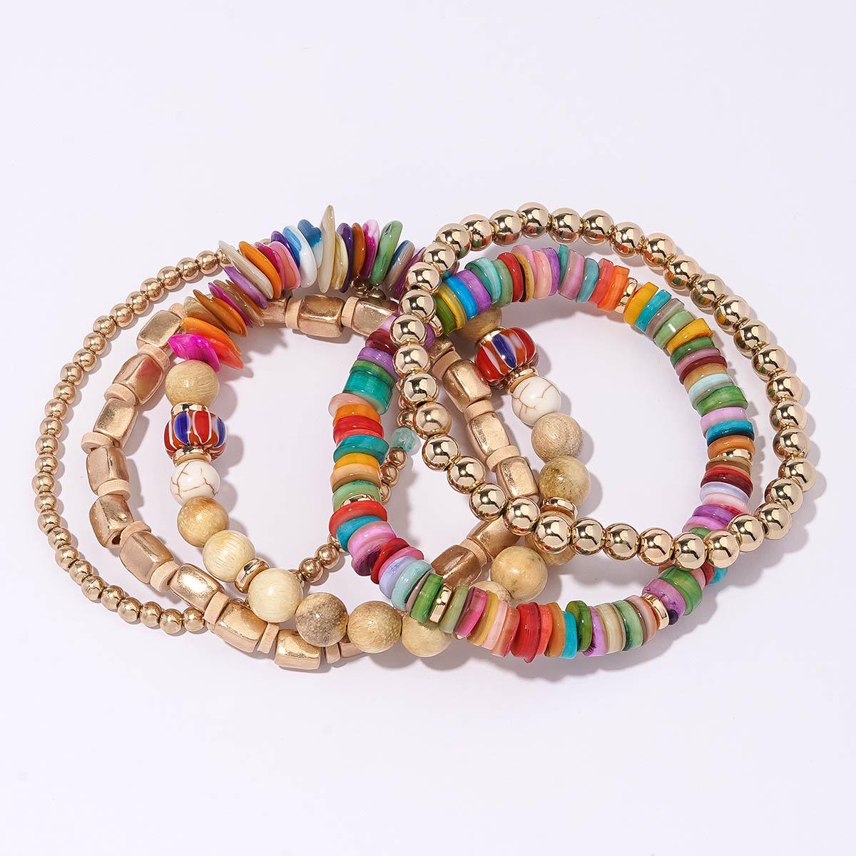 Click here for Ashley Cooper(tm) 5pc. Gold Tone and Multicolor Br... prices