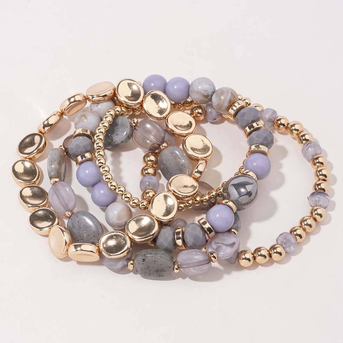 Click here for Ashley Cooper(tm) Grey Tone & Shiny Gold-Tone Nugg... prices
