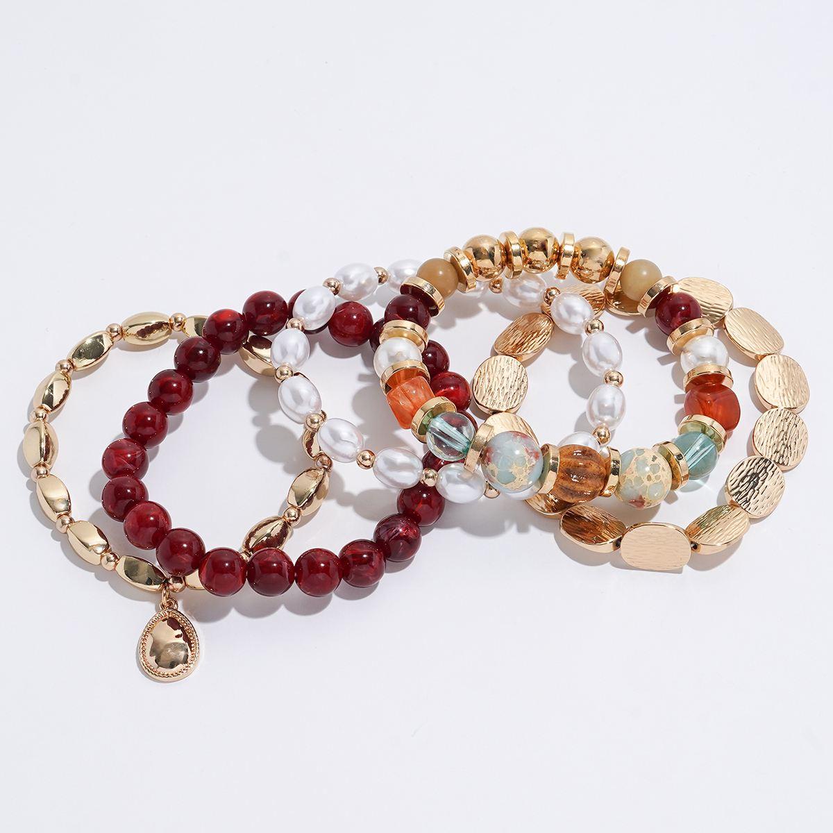 Click here for Ashley Cooper(tm) 5pc. Mixed Beads/Pearls/Textured... prices