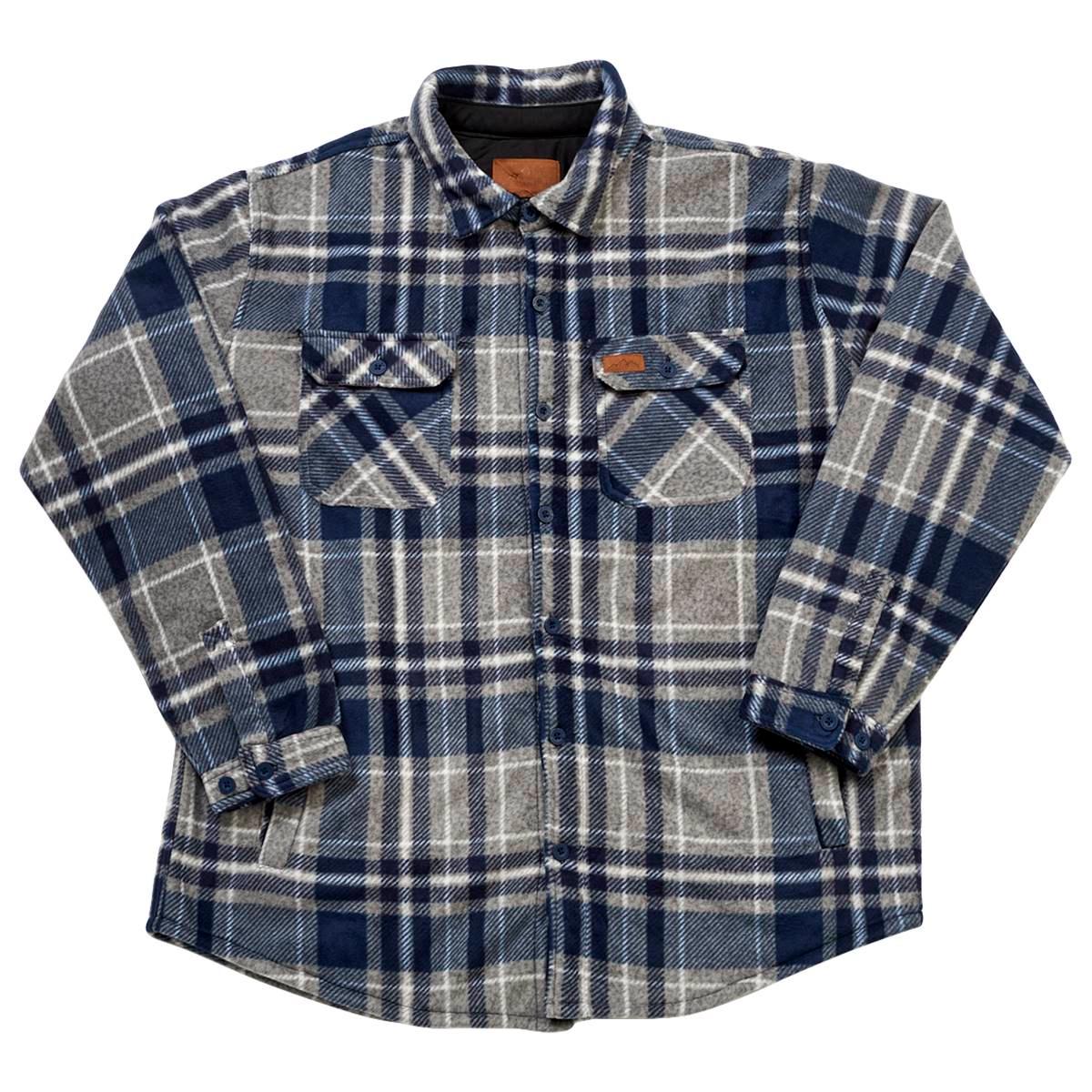 Click here for Mens Big & Tall Mountain Ridge Sherpa Shirt Jacket... prices