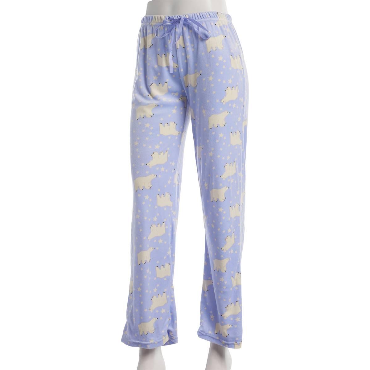 Click here for Womens Barely Pink Polar Bears & Stars Baby Fleece... prices