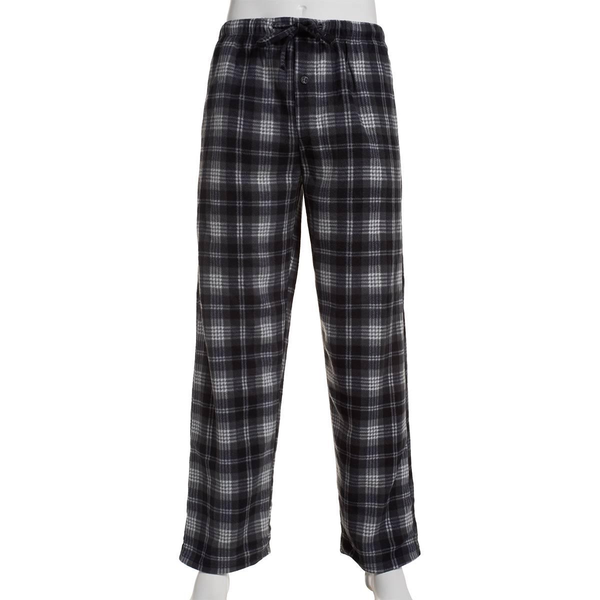 Click here for Mens Architect(R) Plaid Rolled Fleece Sleep Pants... prices