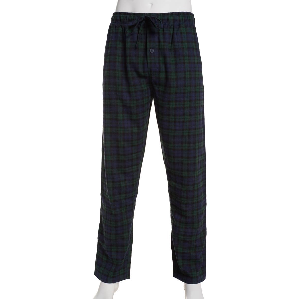 Click here for Mens Preswick & Moore(R) Flannel Plaid Sleep Pants... prices