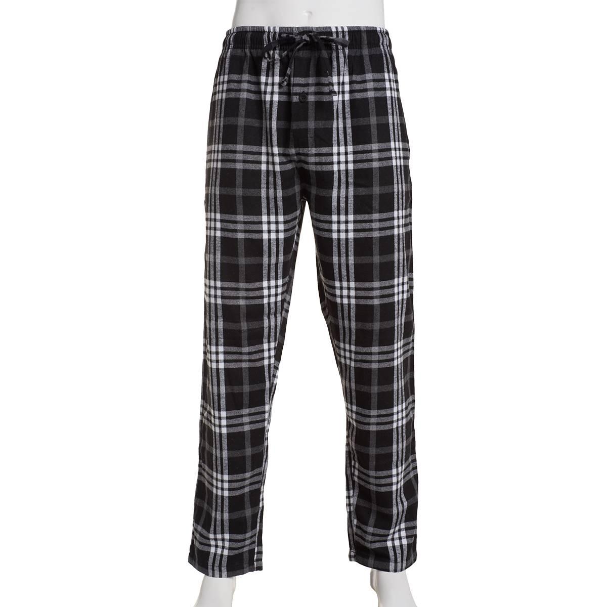 Click here for Mens Preswick & Moore(R) Flannel Plaid Sleep Pants... prices