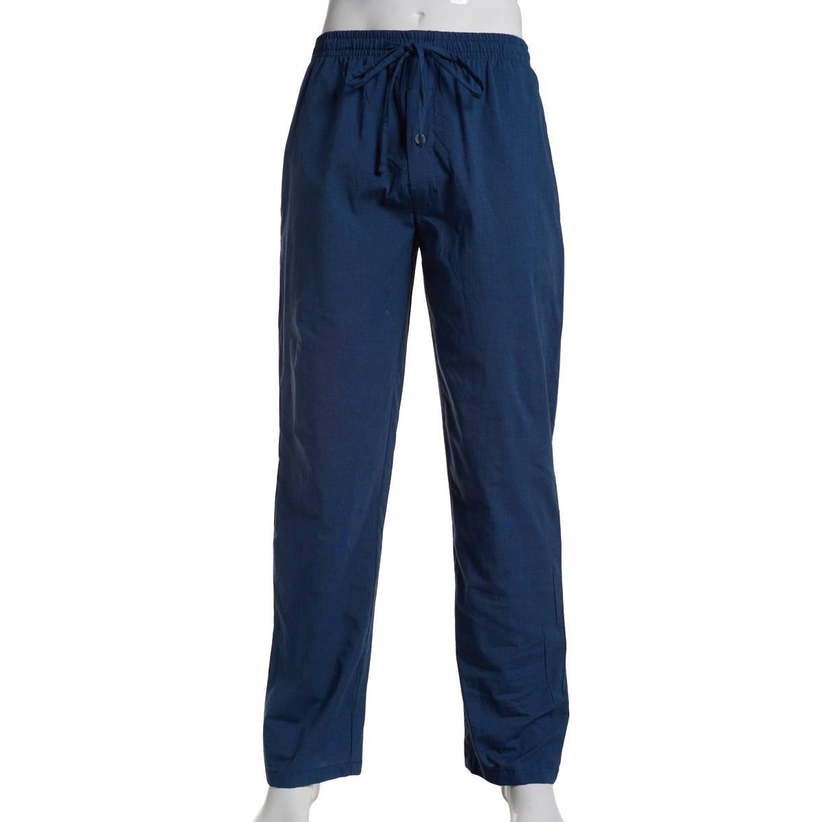 Click here for Mens Preswick & Moore(R) Solid Pajama Pants - Navy... prices