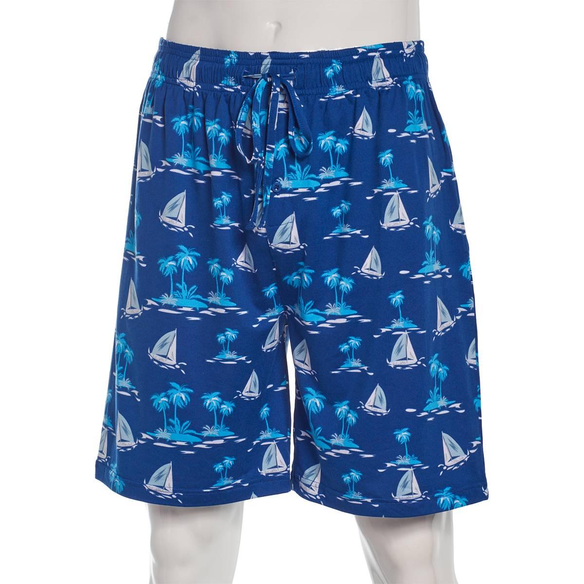 Click here for Mens Preswick & Moore(R) Blue Tropical Drawstring... prices