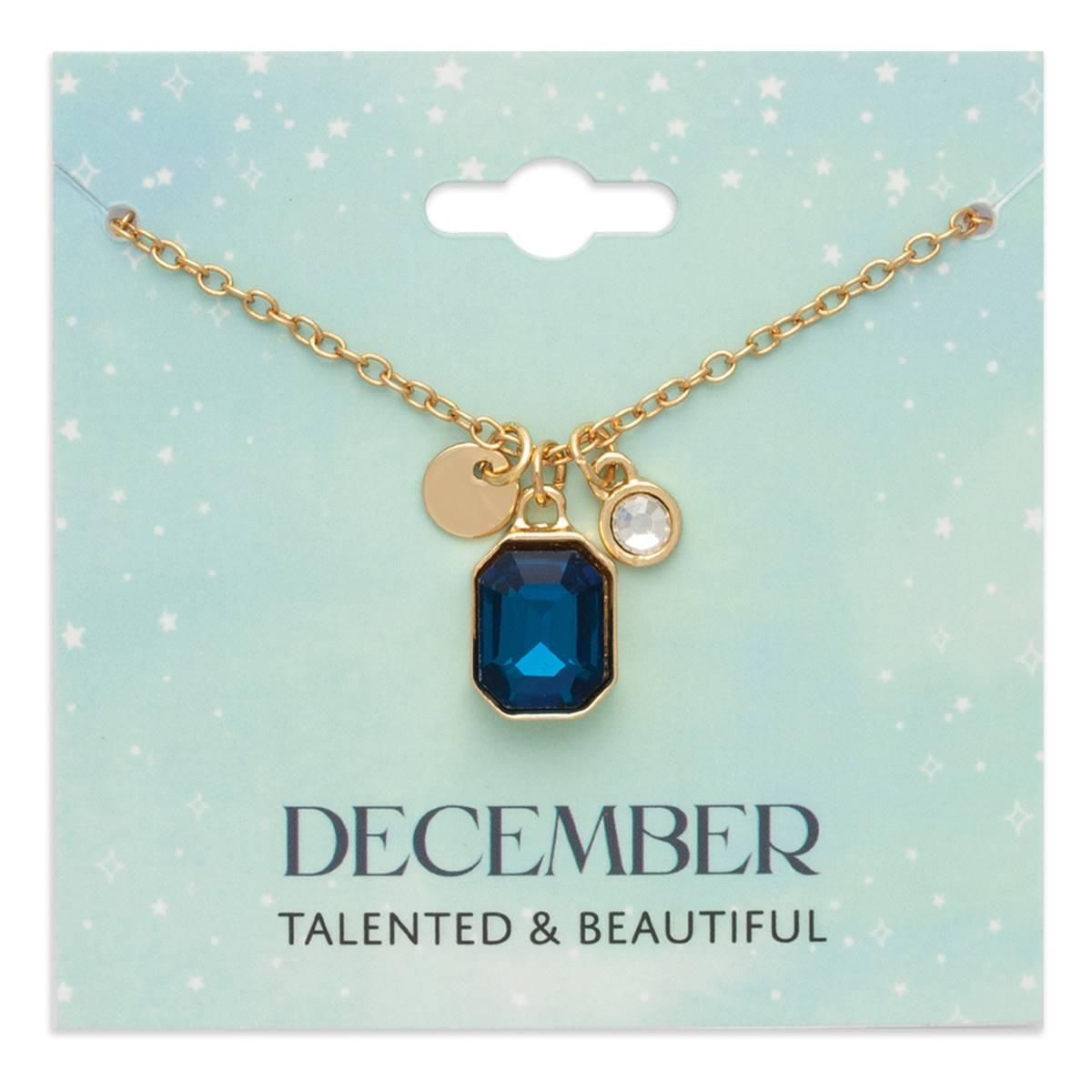 Click here for December Birthstone Crystal Charm Pendant Necklace prices