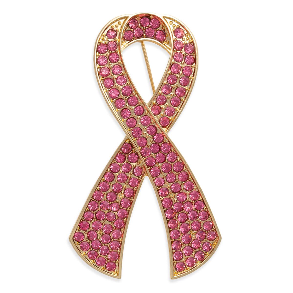 Click here for Breast Cancer Awareness Pink Rhinestone Ribbon Pin prices