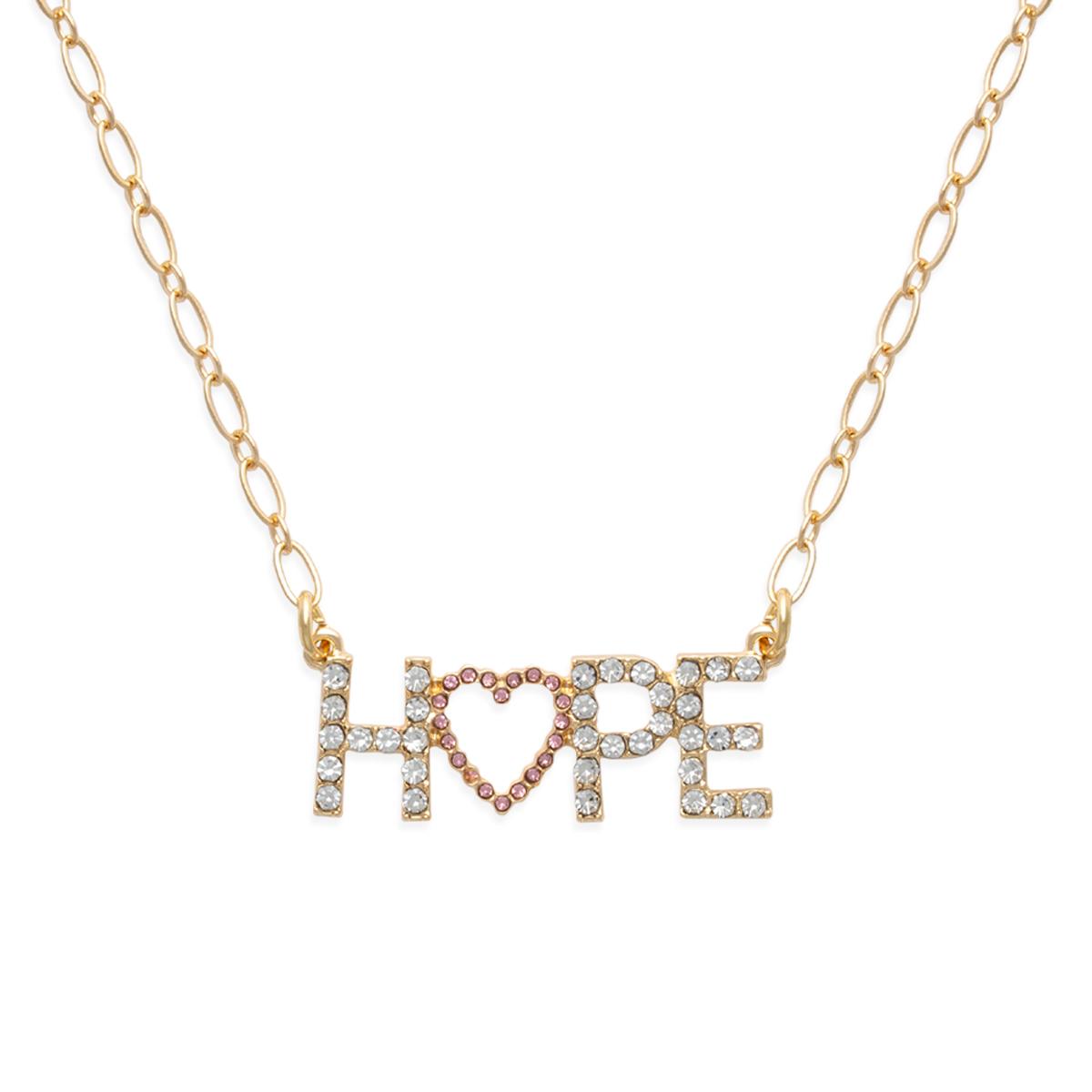 Click here for Breast Cancer Awareness Gold Hope Pink Rhinestone... prices