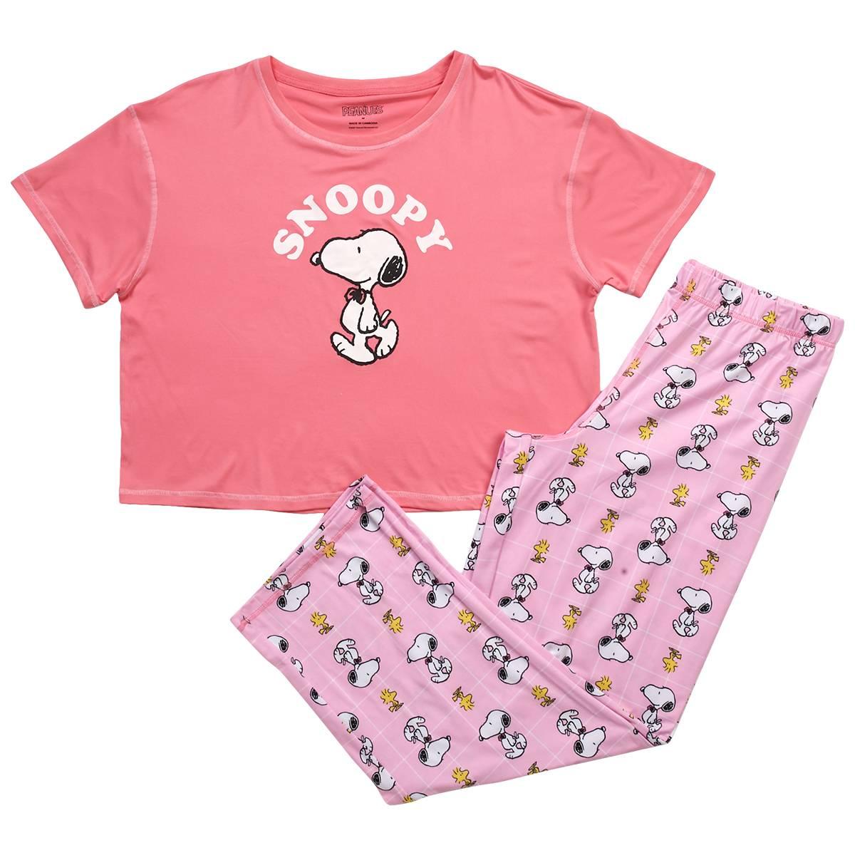 Click here for Juniors Richard Leeds Snoopy Short Sleeve Pajama S... prices