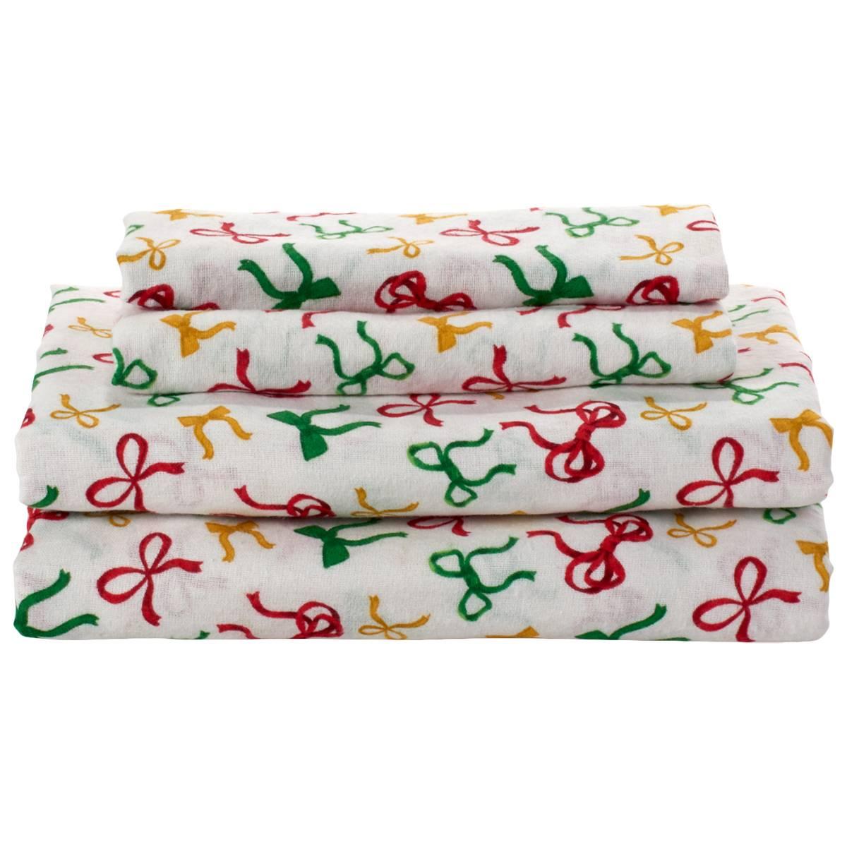 Click here for Ashley Cooper(tm) Ribbons Flannel Sheet Set prices